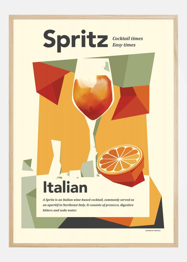 Køb Aperol spritz print Plakat her - BGA.DK