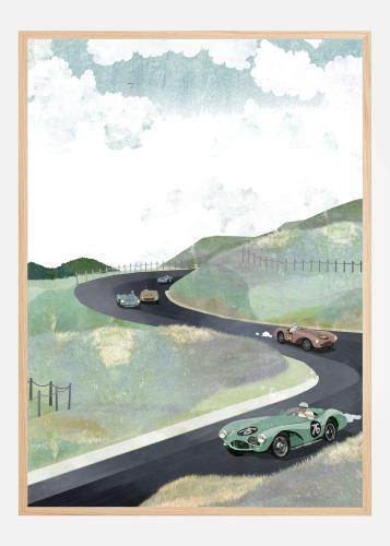 Køb Zandvoort Circuit Plakat her - BGA.DK