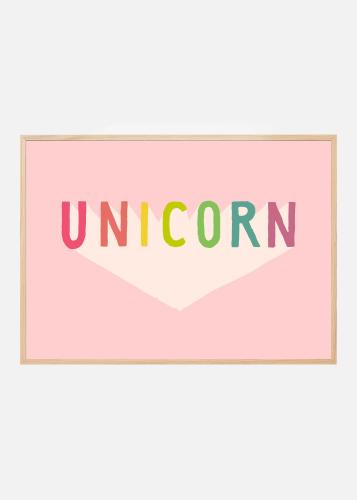 Køb Unicorn Plakat her - BGA.DK