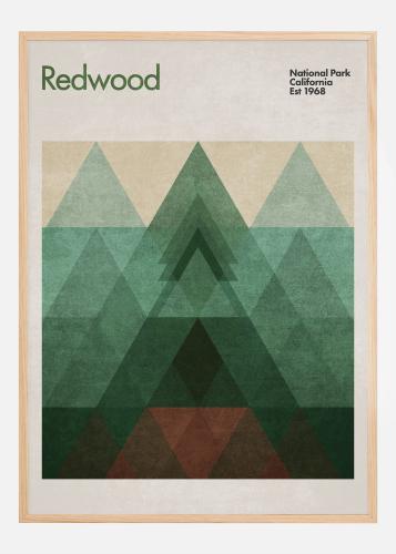 Køb Redwood Plakat her - BGA.DK